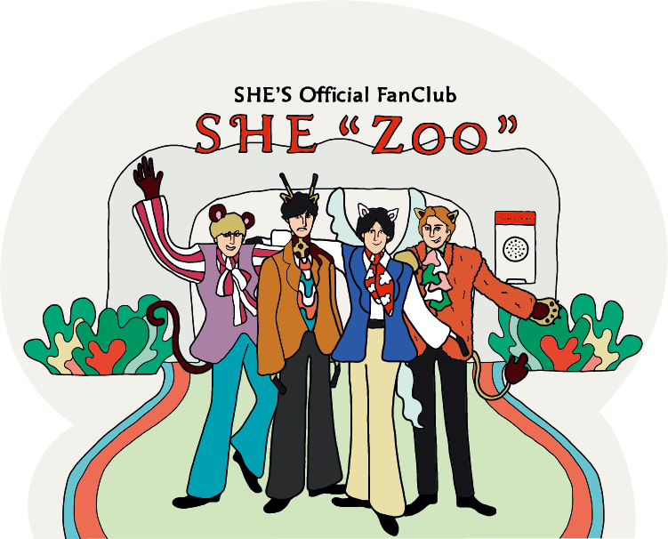 「SHE’S Tour 2025 “The One”」チケット先行｜SHE'S Official Fanclub「SHE"Zoo"」